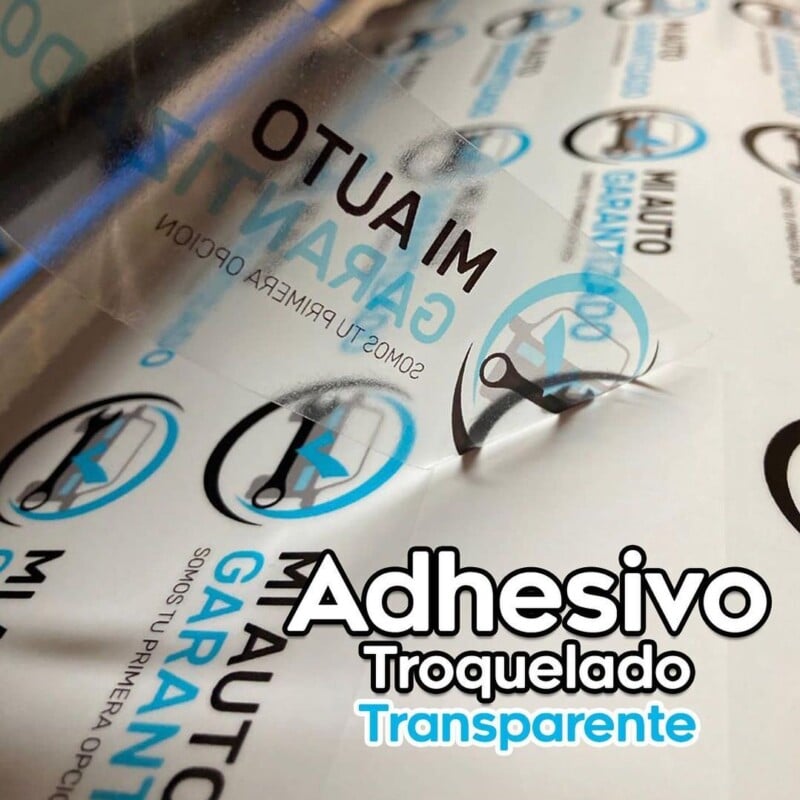 Stickers Transparente - Imprenta Digital